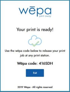 Windows Print App | https://support.wepanow.com