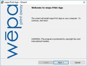 Windows Print App | https://support.wepanow.com