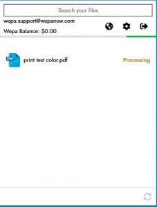 Windows Print App | https://support.wepanow.com