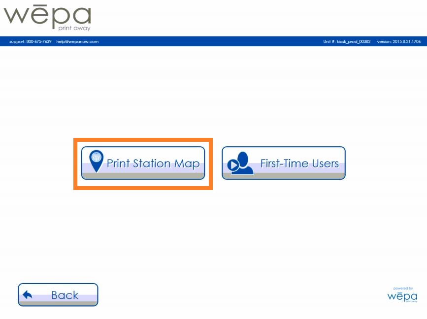 Print Station Map / Locator | wepa Support