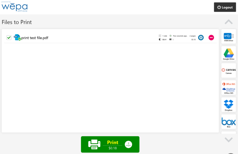 Printing | https://support.wepanow.com